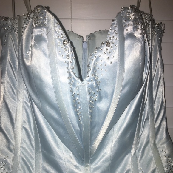 Dresses | Powder Blue Tulle Gown | Poshmark